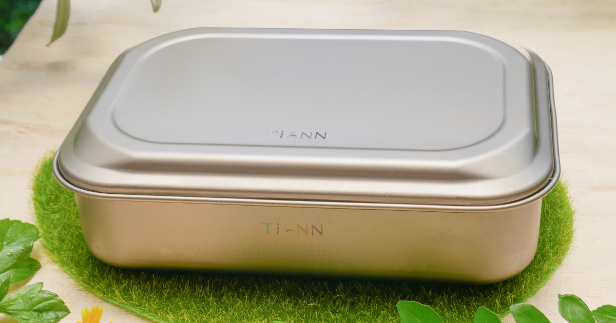 鈦便當盒/鈦保鮮盒 - 鈦安純鈦餐具 TiANN